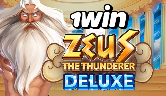 1win Zeus the Thunderer, a branded video slot game by Mascot Gaming
