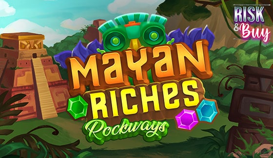 MAYAN RICHES ROCKWAYS slot game by Mascot Gaming