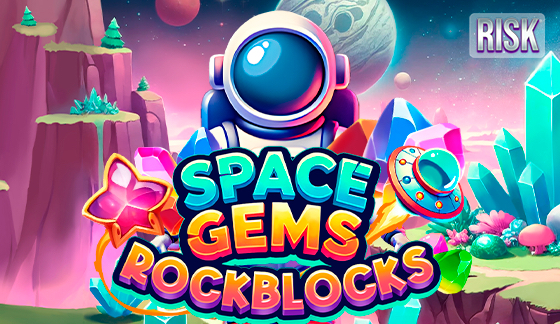 Space Gems. Rockblocks, a video game by Mascot Gaming